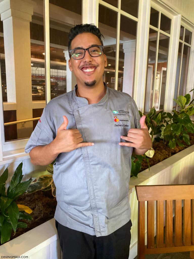 Maui Chef Interview - Zachary Coltes of Sheraton Maui
