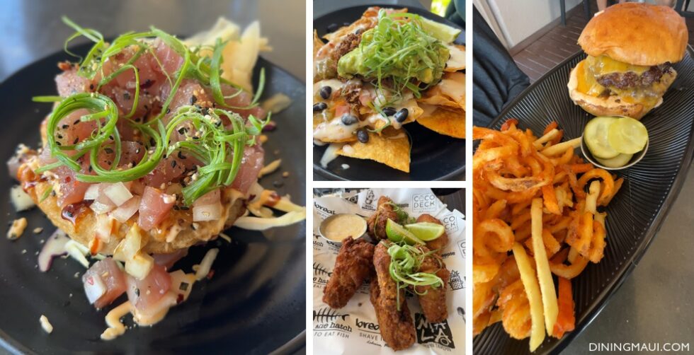 Coco Deck Lunch Review - Honest Review of Coco Deck Lahaina