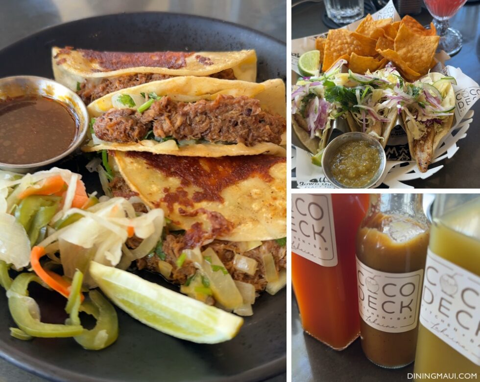 Coco Deck Lunch Review - Honest Review of Coco Deck Lahaina